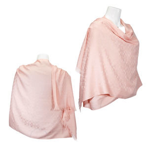 Coach | Accessories | Coach Signature Logo Wrap Scarf Shawl Blush Pink ...